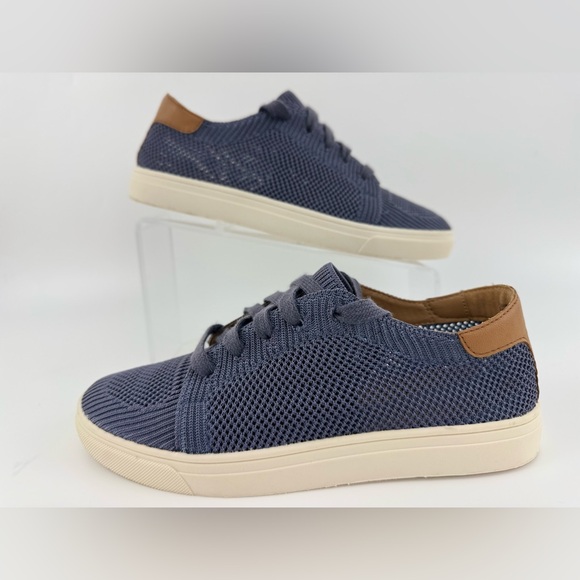 Lucky Brand | Shoes | Lucky Brand Luika Blue Knit Low Top Lace Up ...